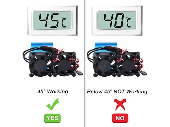 Aluminum RC Motor Thermal Sensor