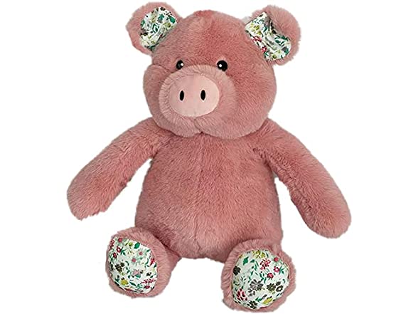 Crinkle Dog Toy 15" Promo Pig-Mauve