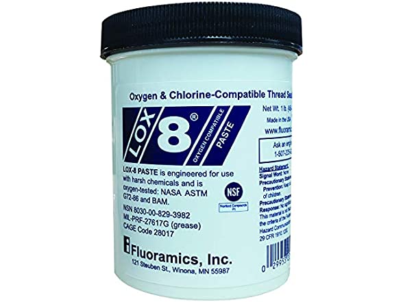 Fluoramics LOX-8 Paste (1 lb. Jar)