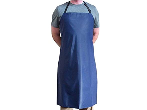 Tuff Apron Blue Waterproof Long Apron