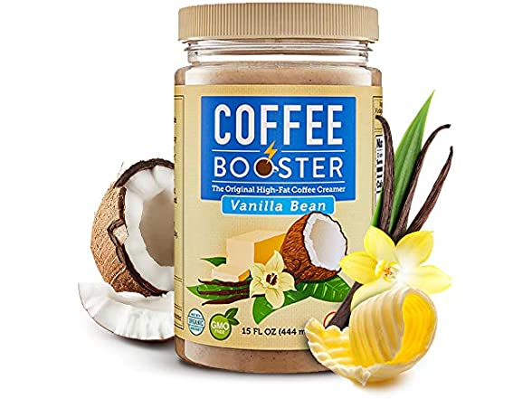Coffee Booster: Vanilla Bea High-Fat Coffee Creamer