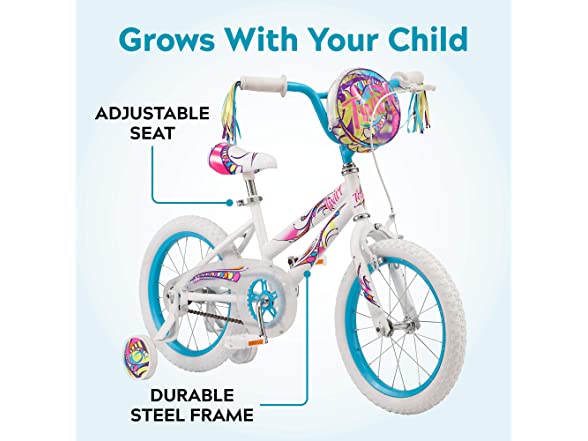 Pacific Cycle Twirl Kids Bike, 16-Inch Wheels