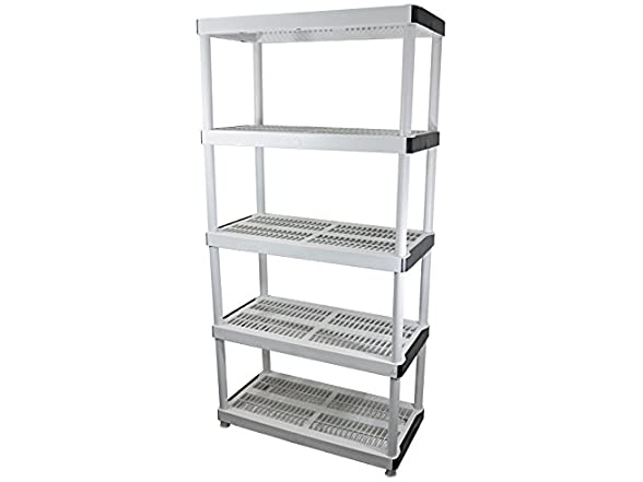 Plastic Storage Shelving Unit
