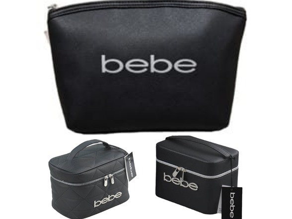 3-Pk Bebe Cosmetic Bundle Set