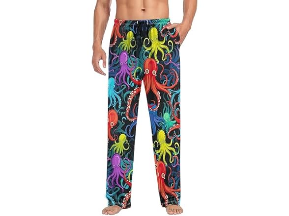 FRMG Octopus Mens Pajama Pants