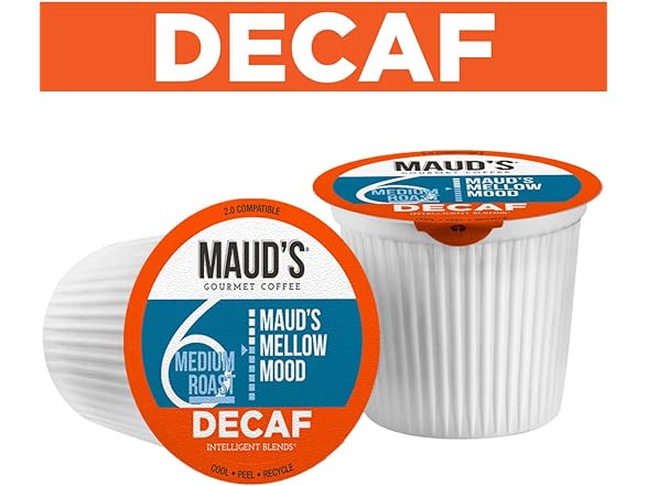 Maud’s Mellow Mood Pods Decaf 96ct