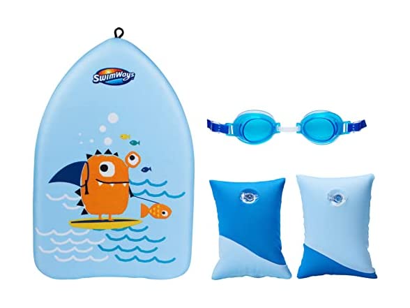 SwimWays Fish Face Guppy Goggles