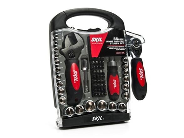 Skil 85pc Home Theatre Stubby Tool Set