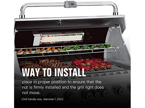 Heat-Resistant Round Handle Light