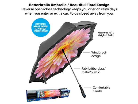 Better Brella 41.5" Reverse Umbrellas