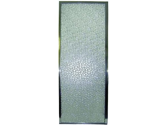 Durastall Framed Pivot Shower Door, Obscure Glass