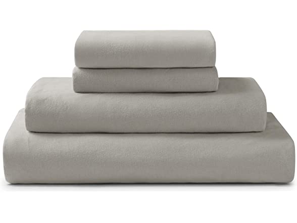Brielle Home Jersey Knit Cotton Sheet Set