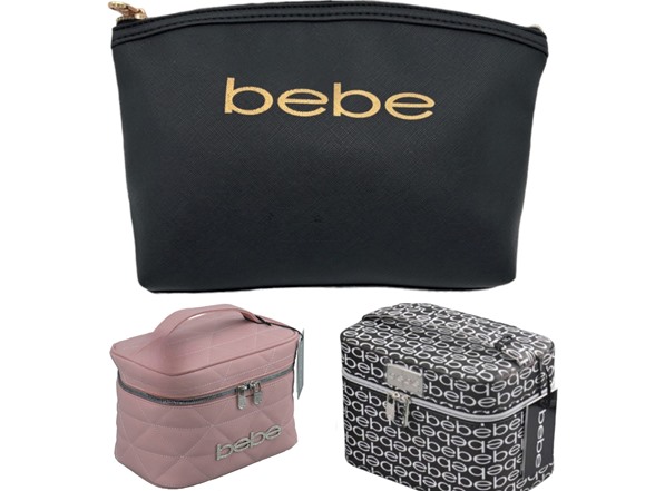 3-Pk Bebe Cosmetic Bundle Set