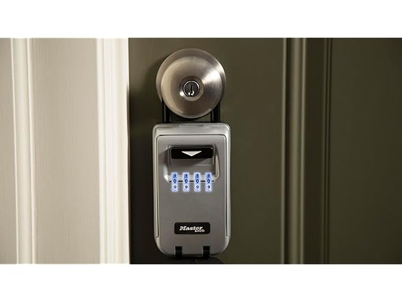 Master Lock Master Lock Black Portable Key Lock Box