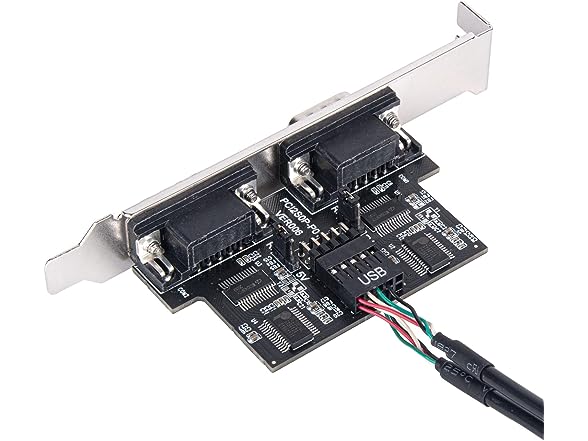 SilverStone USB 2.0 to Dual Port Adapter