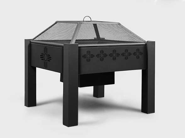 Woodburning Fire Pit, Modena SW Sun