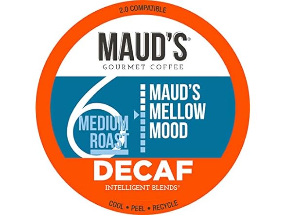 Maud’s Mellow Mood Pods Decaf 96ct
