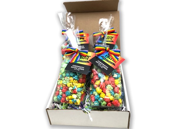 Sugar Plum’s Rainbow Popcorn Box