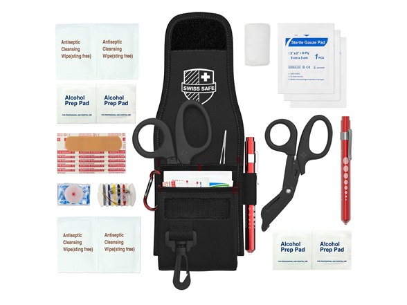 Swiss Safe Survival First Aid Kit 22 Piece
