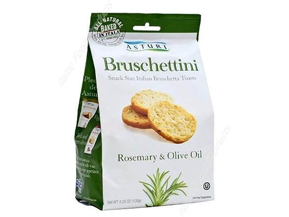 Asturi Asturi Rosemary & Olive Oil Bruschetti