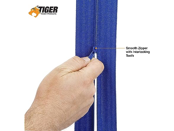 Heavy Duty Containment Zipper, 2 -PACK