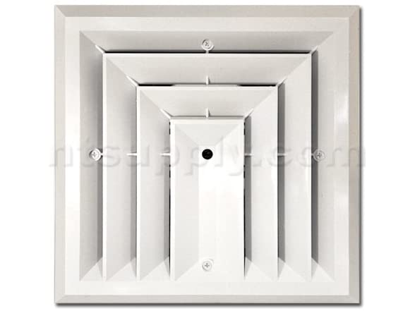 3-Way Diffuser Grille for 4/5/6" Duct