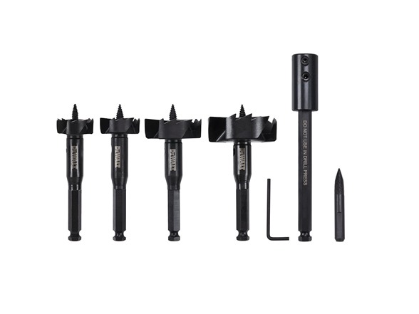 DEWALT Drill Bit, Self Feed, 5-Piece Kit