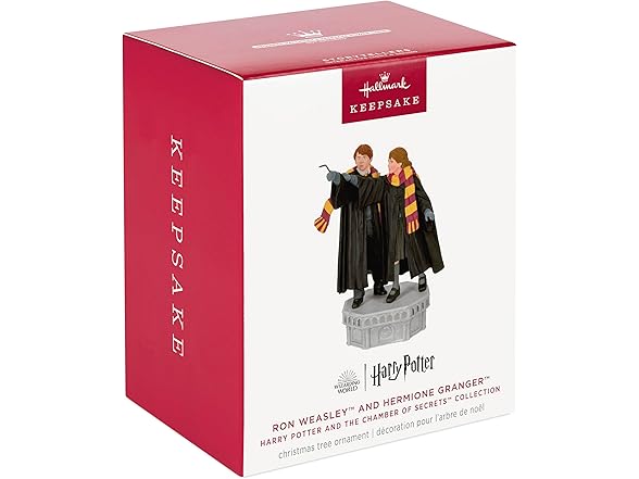 Hallmark Harry Potter Ron & Hermione Ornament