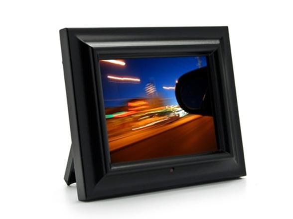 FrameWizard 8” Digital Picture Frame with Interactive Photo Software