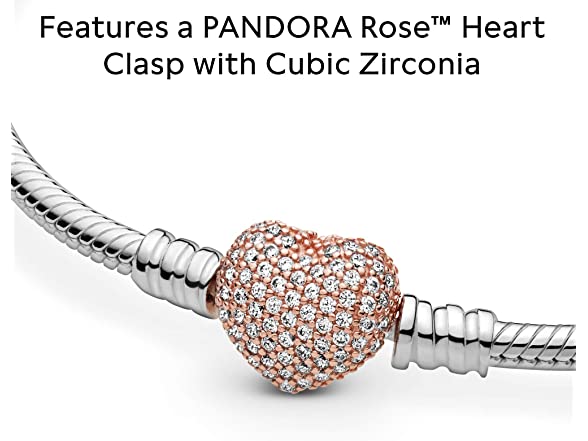 Pandora 586292CZ-21 21cm, 8.3 inches silver Bracel (Open Box)