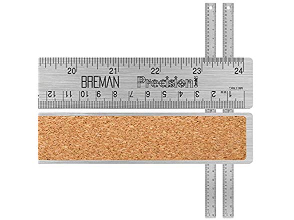 Breman Precision Stainless Steel Rulers