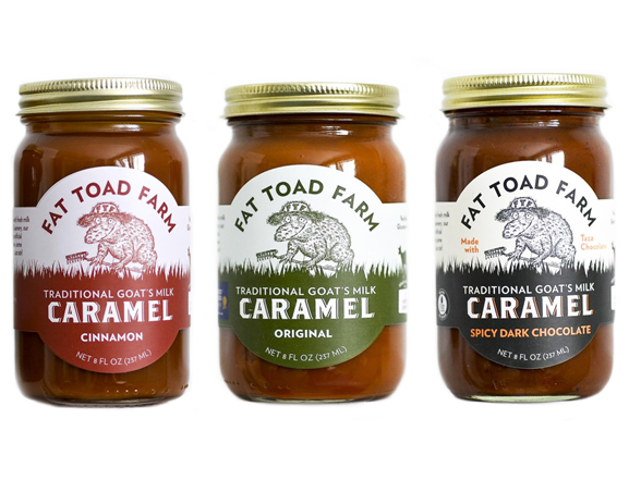Fat Toad Farm Goat's Milk Caramel, 3-Pack