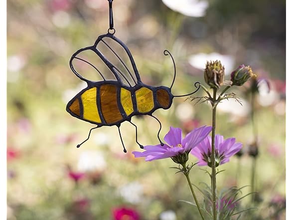 Bee Suncatcher Stained Glass