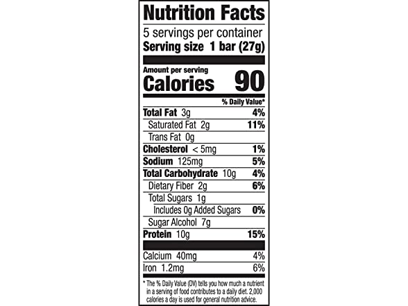 Fiber One 90 Calorie Protein Bars, Mint Chocolate Cookie