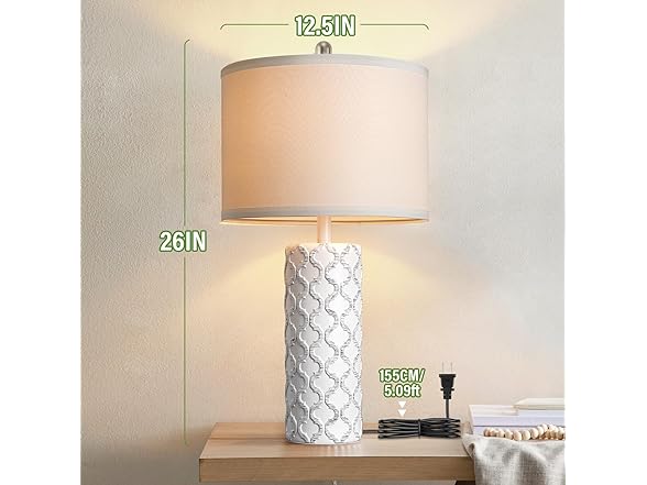 VerRon Farmhouse Table Lamps