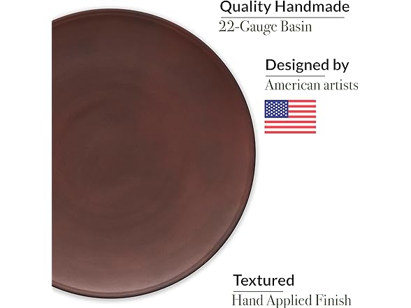 Good Directions 20” Rust Bird Bath with Stand