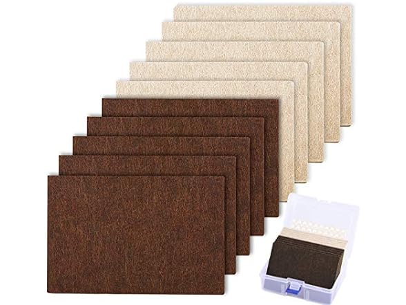 10 Pcs Large Felt Furniture Pads