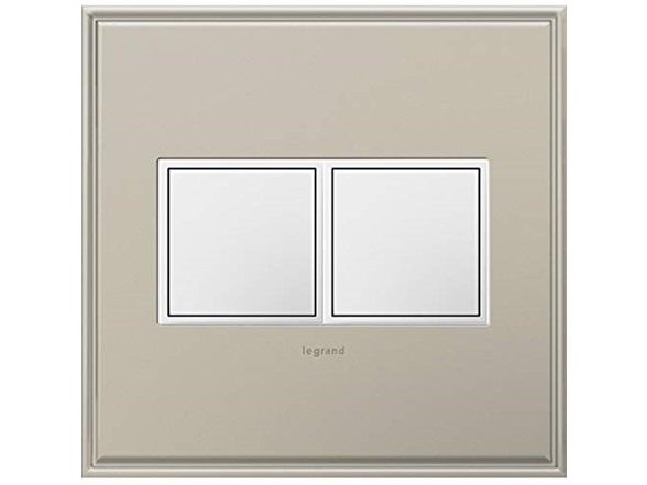 Legrand adorne 2-Gang Pop-Out Outlet