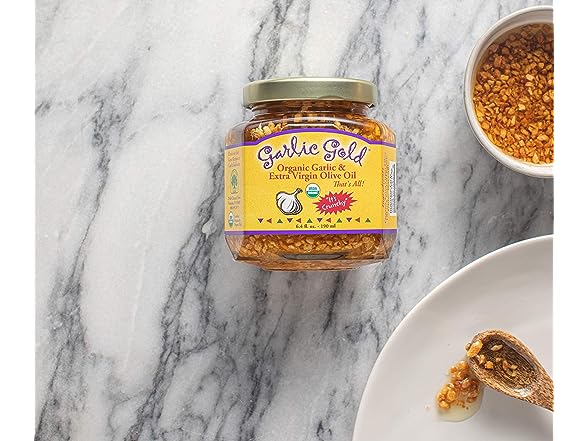 6pk Garlic Gold Garlic Nuggets & EVOO, 6.4oz