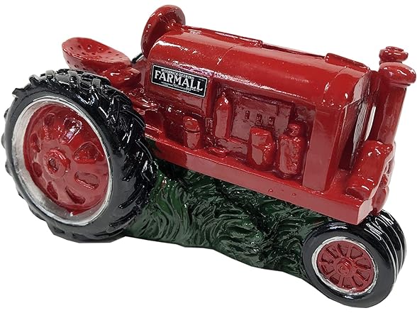 Farmall IH McCormick Resin Tractor Bank