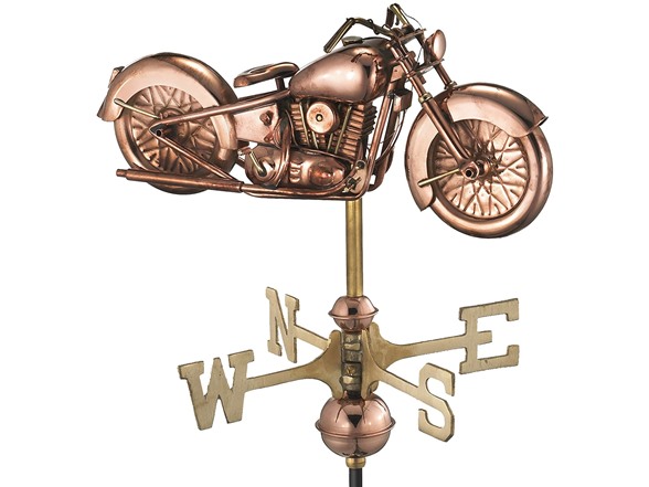 Motorcycle Pure Copper Weathervane: Your Choice