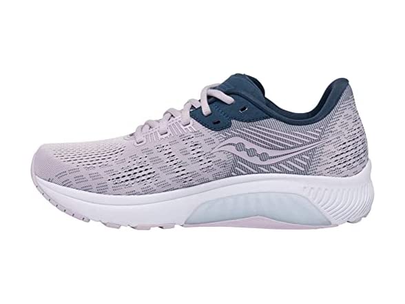 Saucony Guide 14 Running Shoe, Lilac/Navy, 10