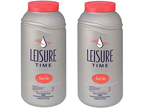 LEISURE TIME Brom Tabs, 2-pack