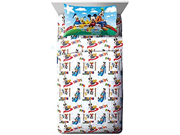 Disney Mickey Mouse Twin Sheet Set