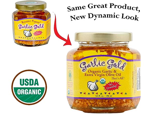 6pk Garlic Gold Garlic Nuggets & EVOO, 6.4oz