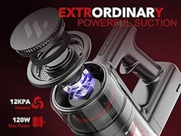 ZOKERLIFE Stick Cordless Vacuum Cleaner