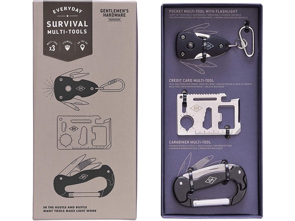 Gentlemen's Hardware Multi Tool Survival Kit