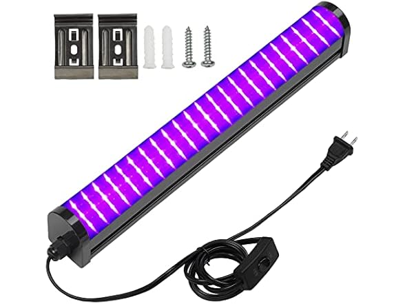 Blacklight Bar for Fluorescent Posters
