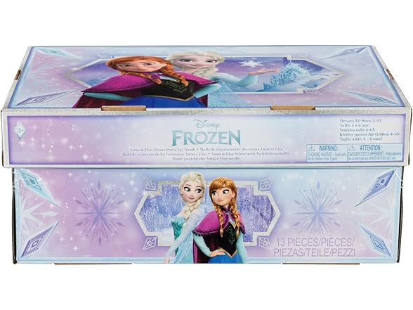 Disney Frozen Elsa & Anna Sisters Dress Up Trunk