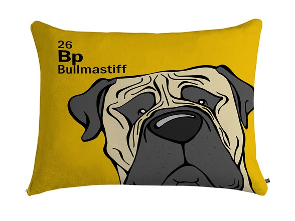 Angry Squirrel Bullmastiff Pet Bed